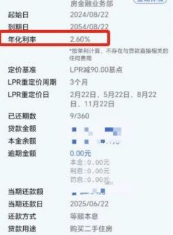 刚刚！央行官宣6月LPR！有人房贷利率低至2.6%？-无锡365淘房